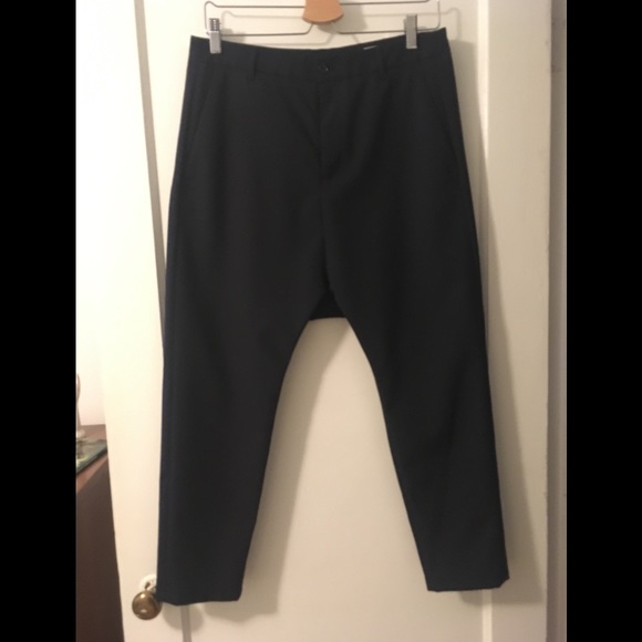 hope | Pants & Jumpsuits | Hope Drop Crotch Wool Trousers | Poshmark